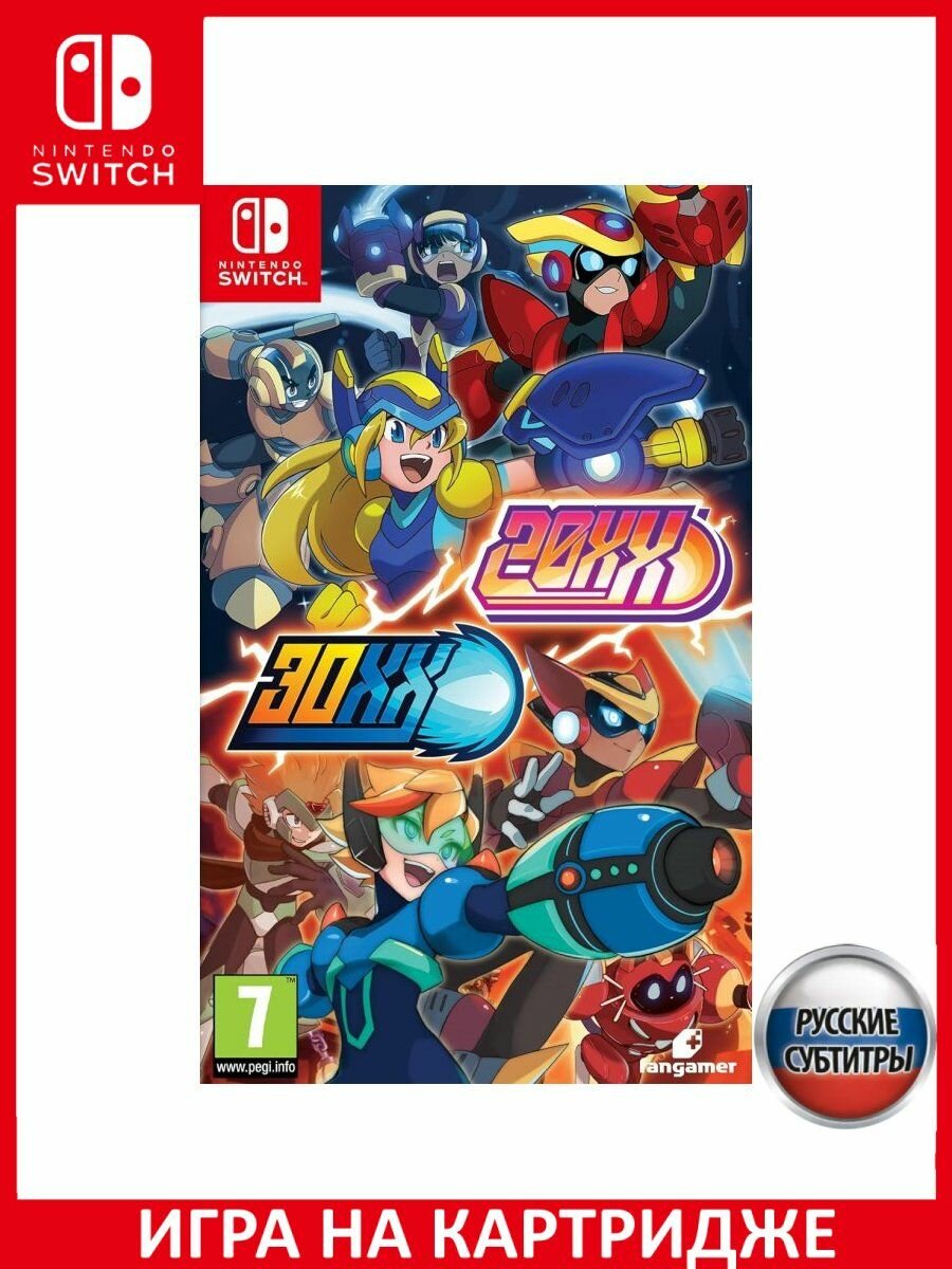 Игра 20XX 30XX Switch Русская Версия Картридж на Nintendo Switch