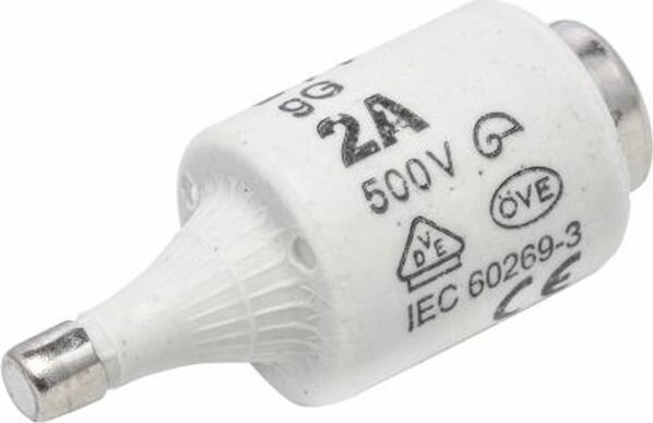 Предохранитель ETI 002312401 Предохранитель D II gG 2A/500V (E27) 1шт