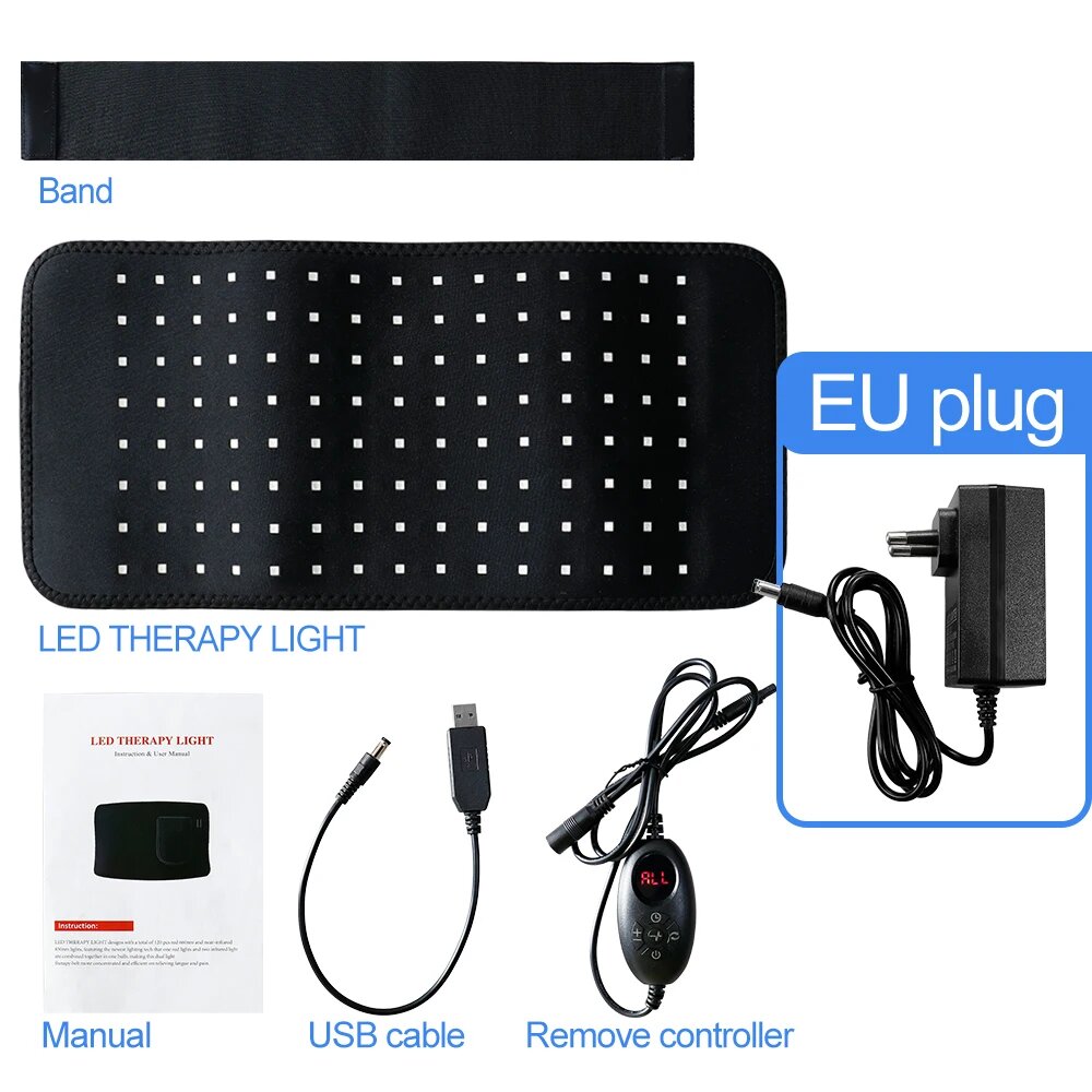 Raiuleko пояс-накладка для фототерапии 120 светодиодов EU Plug