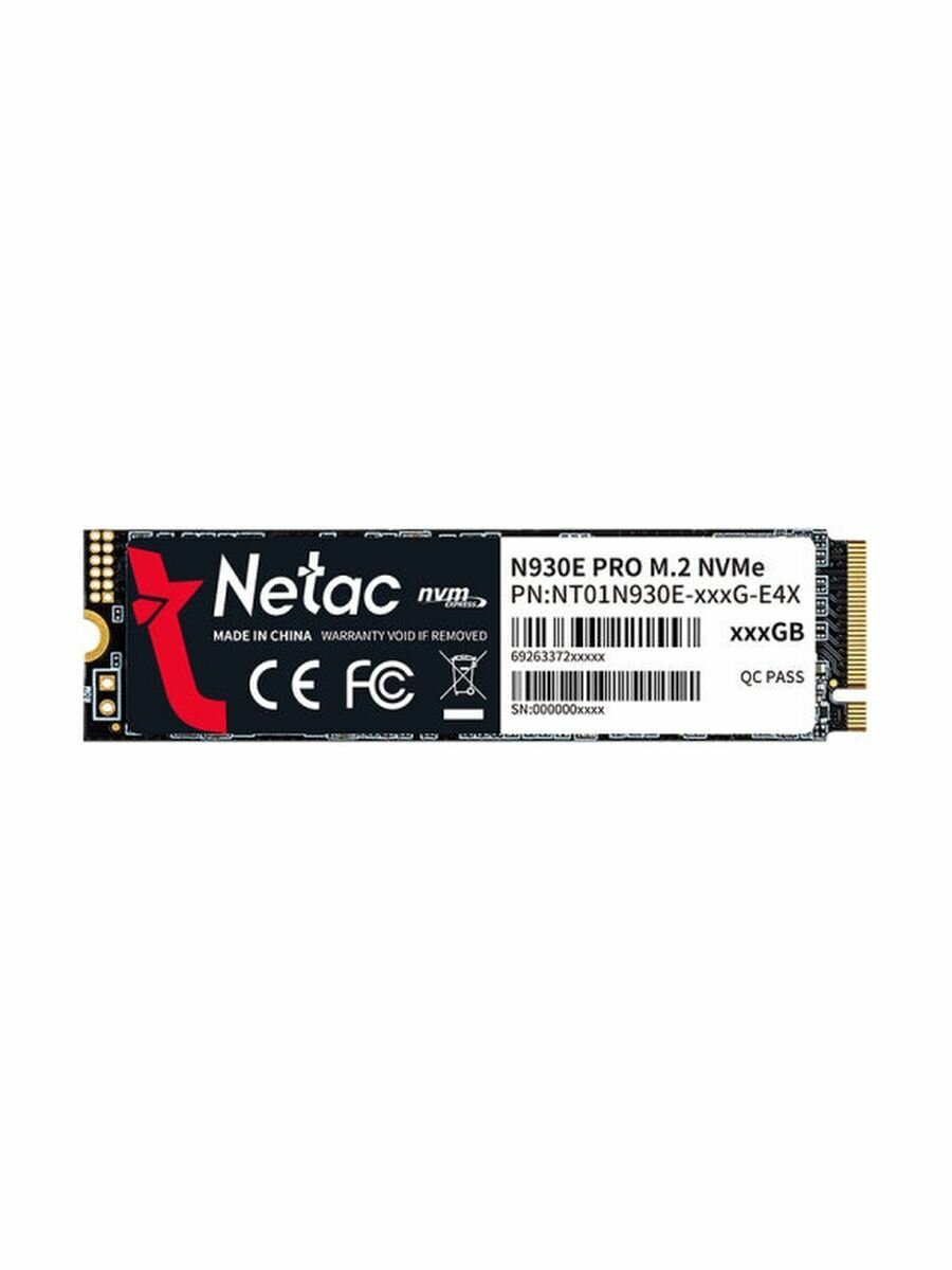 SSD-накопитель Netac NT01N930E-001T-E4X 1 ТБ