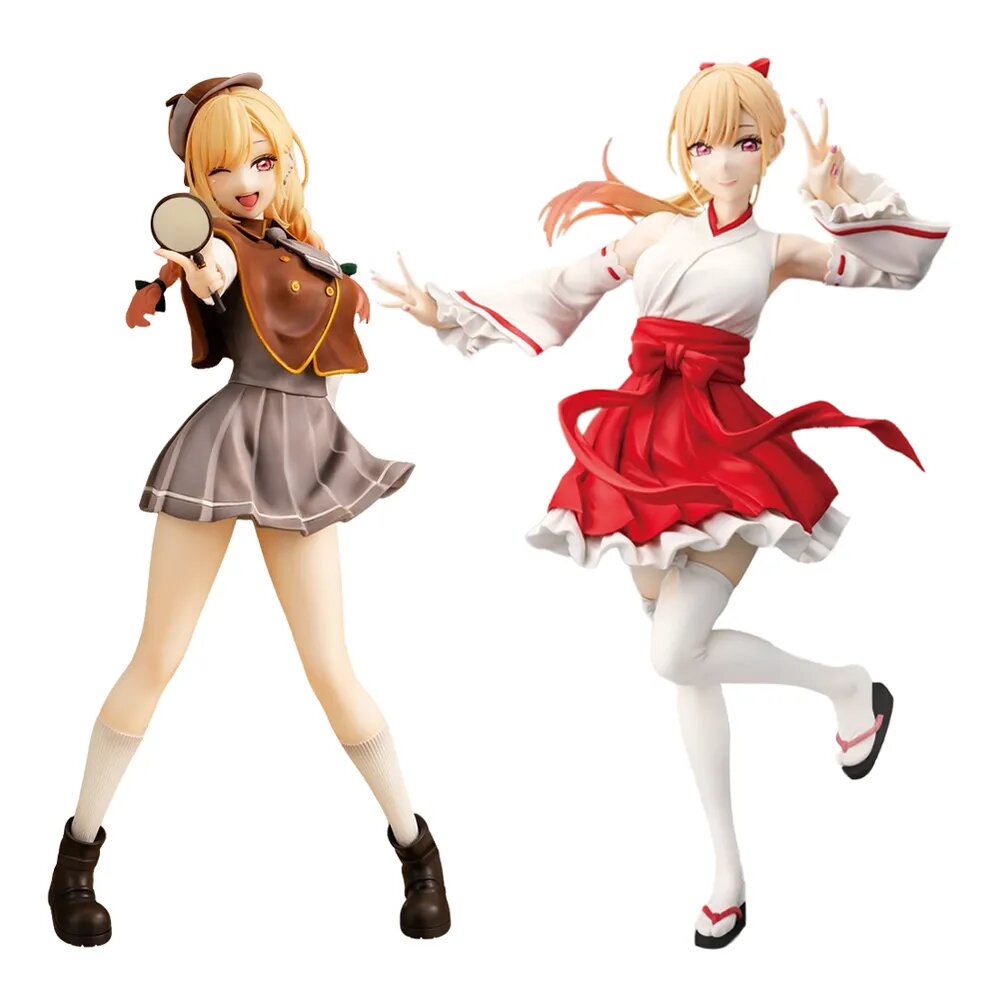 Фигурка Марин Китагава / Эта фарфоровая кукла влюбилась /My Dress Up Darling Kitagawa Marin (20см,2шт) Подарок для друга High quality loli Girl action figurine, игрушки, Настольные украшения