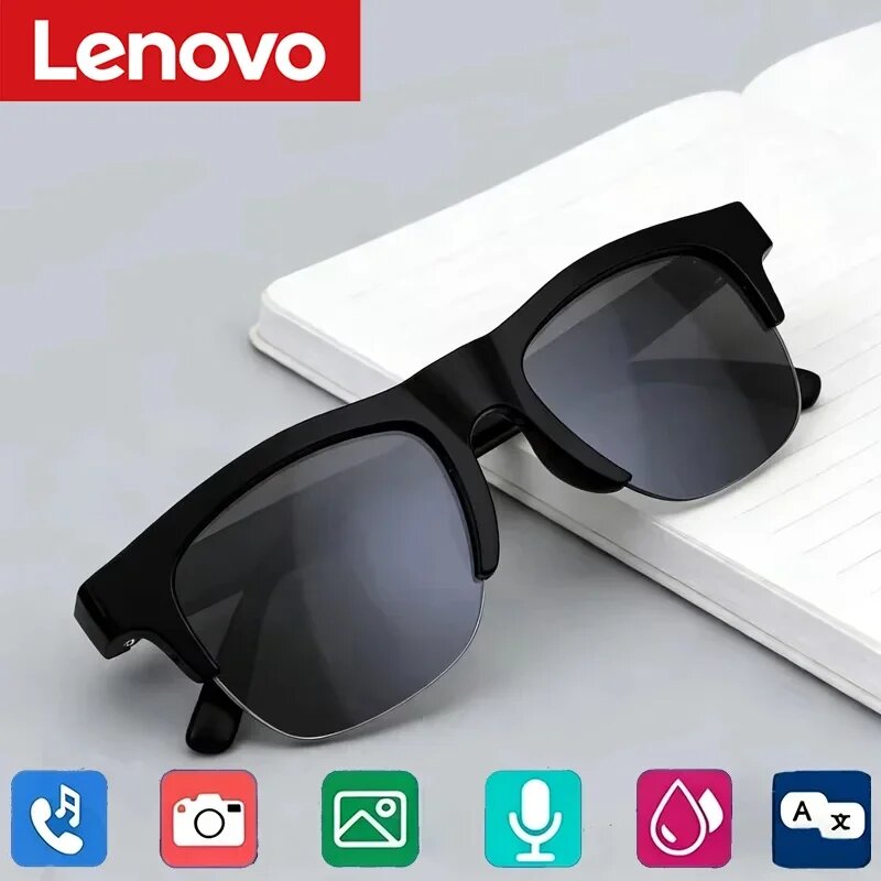 Lenovo D12 Умные очки 8K HD Черные Черный, Black