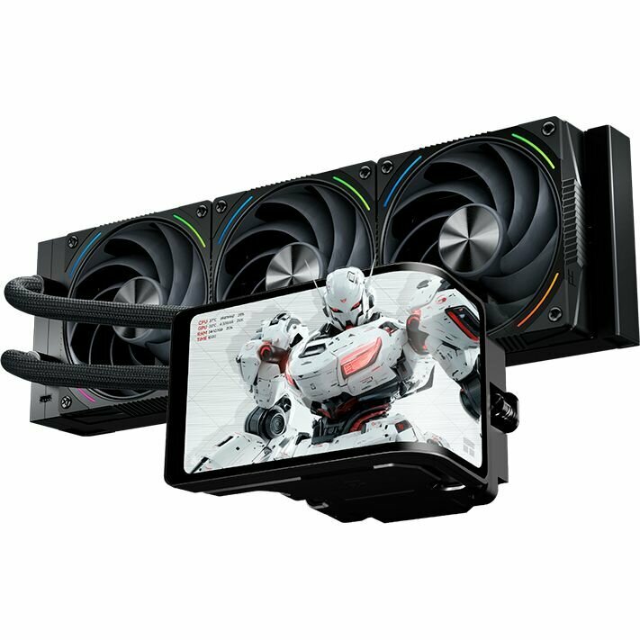 Система водяного охлаждения для ПК Thermalright W-VISION-TURBO-BL-360-ARGB 120 мм A-RGB