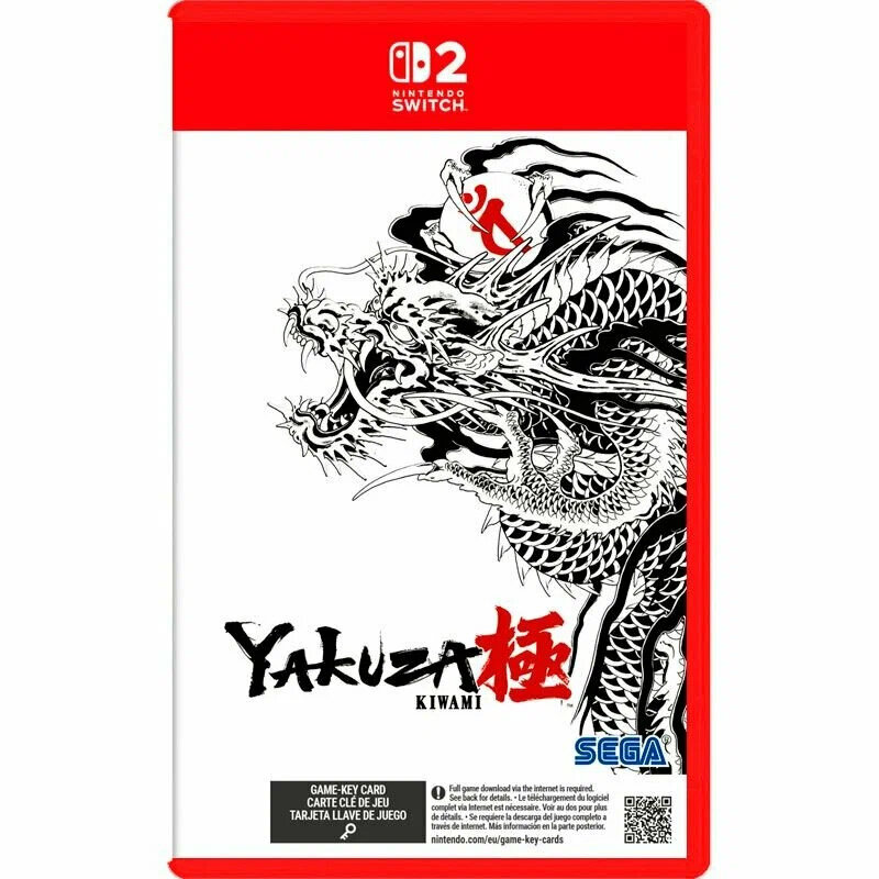 Игра Yakuza Kiwami для Nintendo Switch 2, русские субтитры