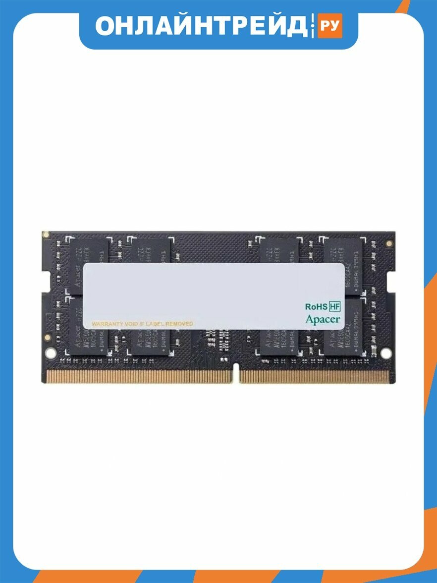 Оперативная память Apacer 32Gb DDR4-2666MHz SO-DIMM (AS32GGB26CRBBGH)