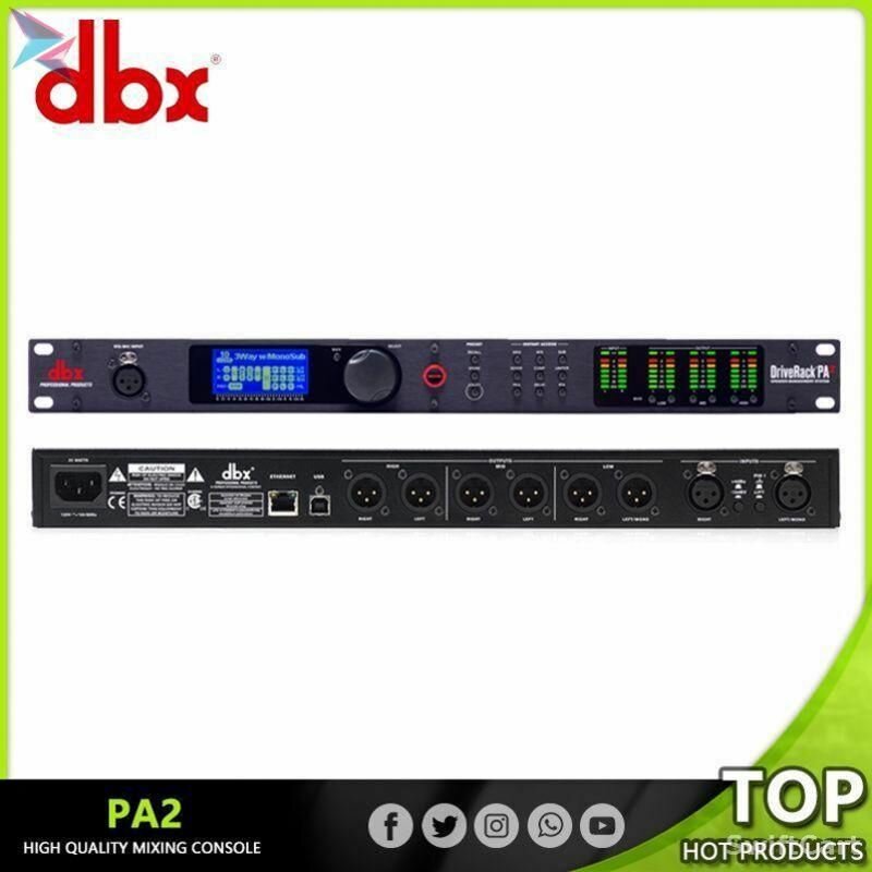 Эксклюзивный процессор DriveRack PA2qz