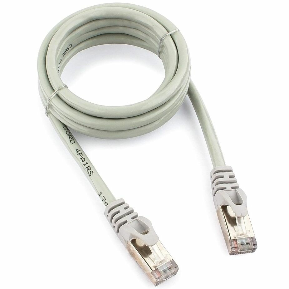 Патч-корд Cablexpert PP6-1.5M 1.5м cat.6 FTP серый