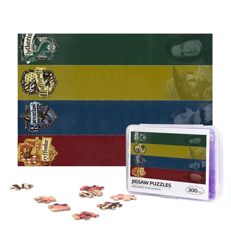 Hogwarts Деревянный пазл Гарри Поттер Деревянные пазлы Хогвартс Harry Potter