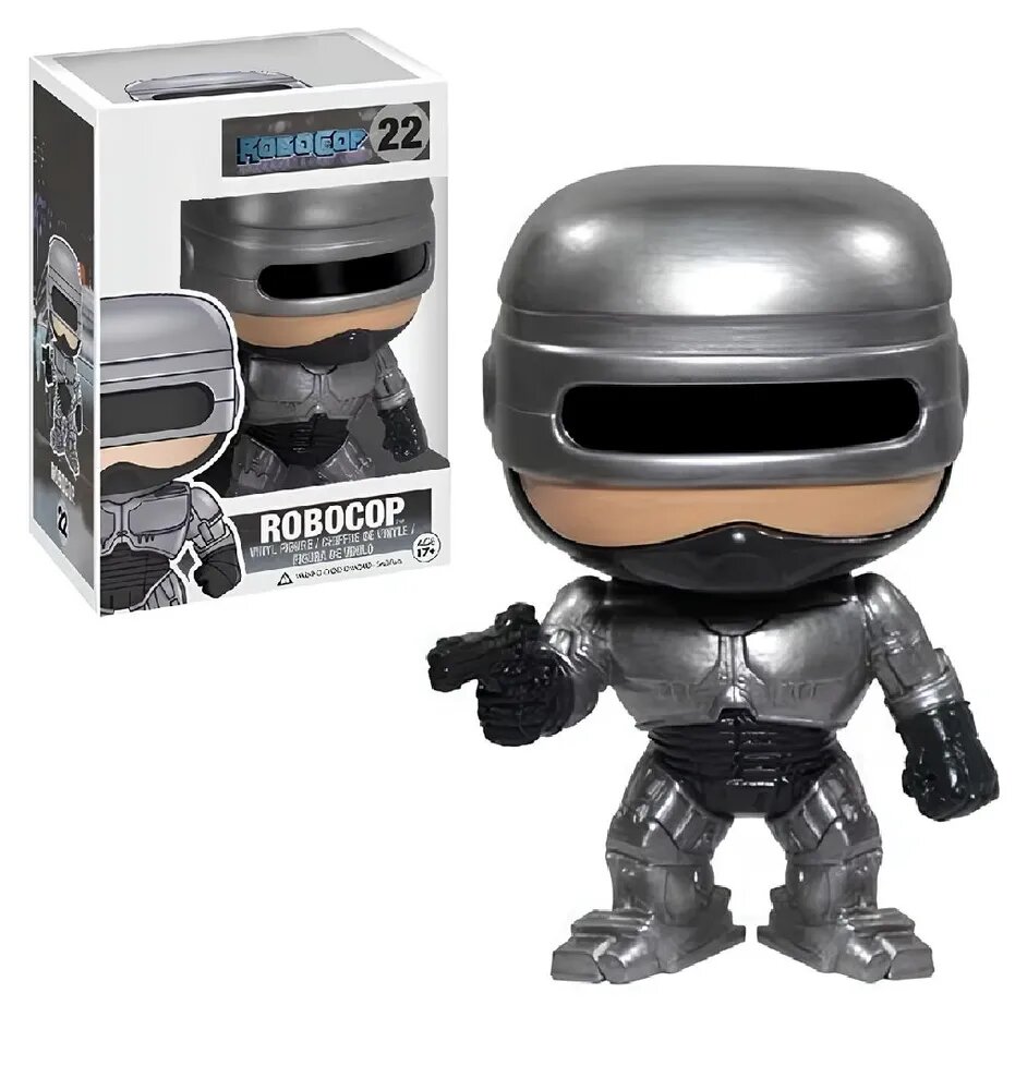 Фигурка Robocop (Робокоп) Киборг офицер Алекс Мёрфи #22, виниловая, 10 см