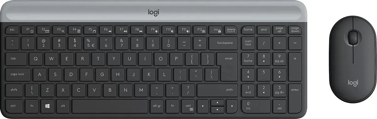 Клавиатура + мышь Logitech MK470 черный