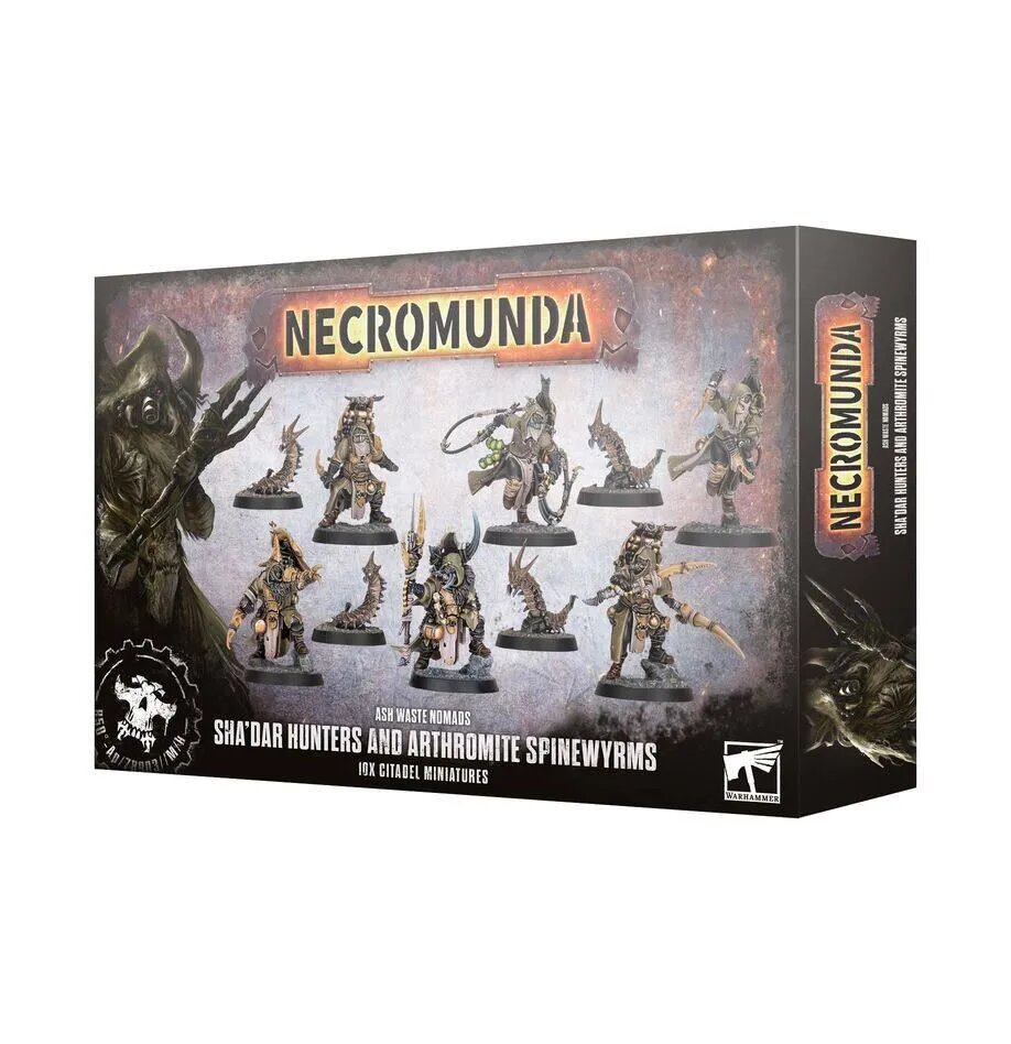 Warhammer 40000 миниатюры - SHA'DAR HUNTERS & ARTHROMITE SPINEWYRMS
