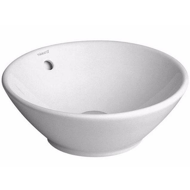 Раковина накладная Duravit Bacino 42 0325420000 Белая, санфарфор