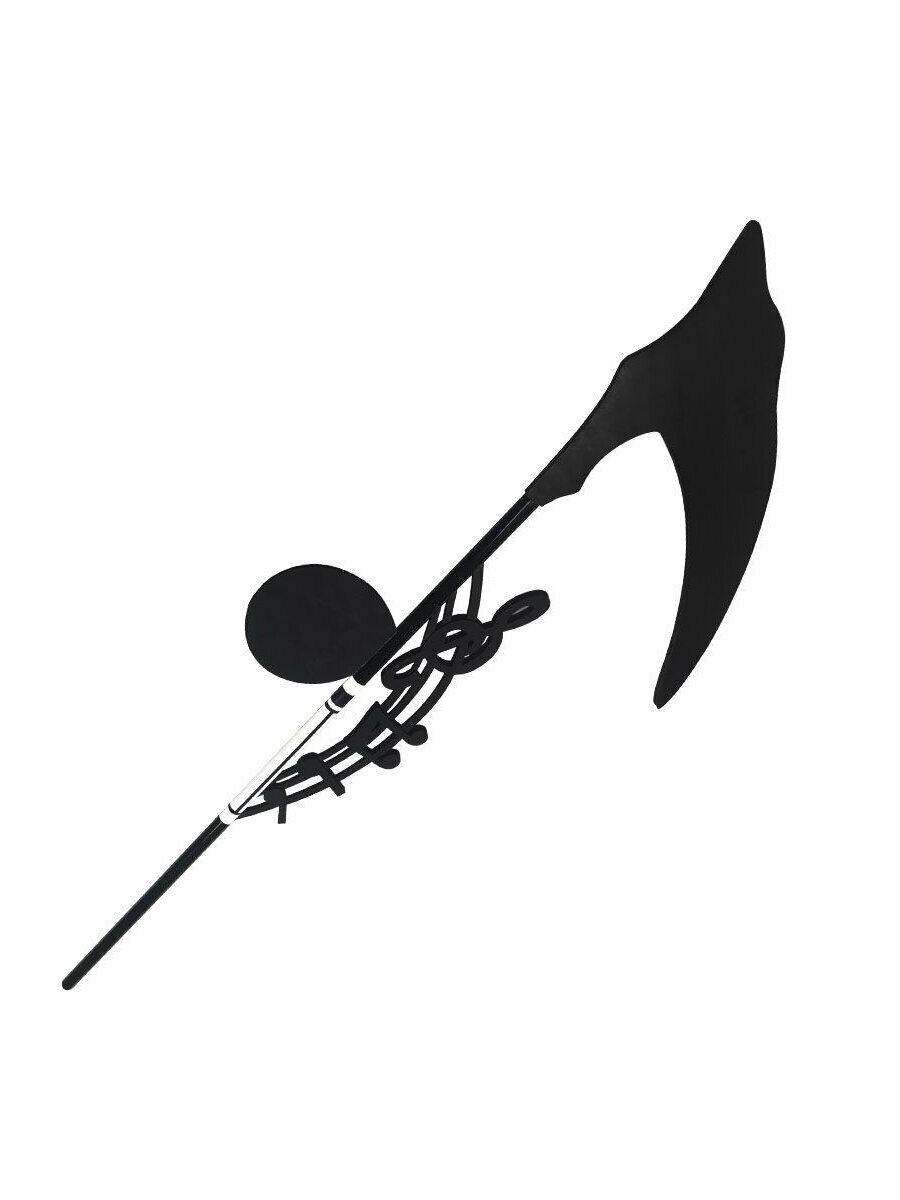 Коса "Нотный Звук" E-G-O из Lobotomy Corporation, 160 см, разборная, коллекционное издание (Материал EVA)