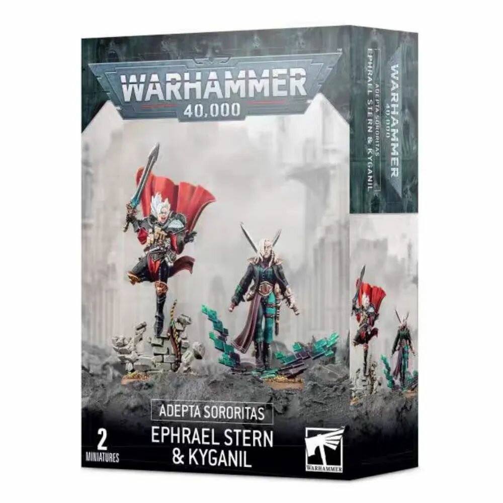 Warhammer 40000 - ADEPTA SORORITAS : EPHRAEL STERN & KYGANIL миниатюры