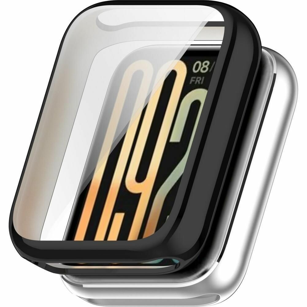 Полностью закрывающийся защитный чехол из TPU для Xiaomi Smart Band 10 Pro, мягкий силиконовый чехол для Mi Band 10 Pro
