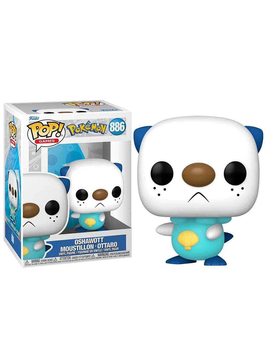 Фигурка Funko POP! Покемон Ошавотт (Oshawott) #886