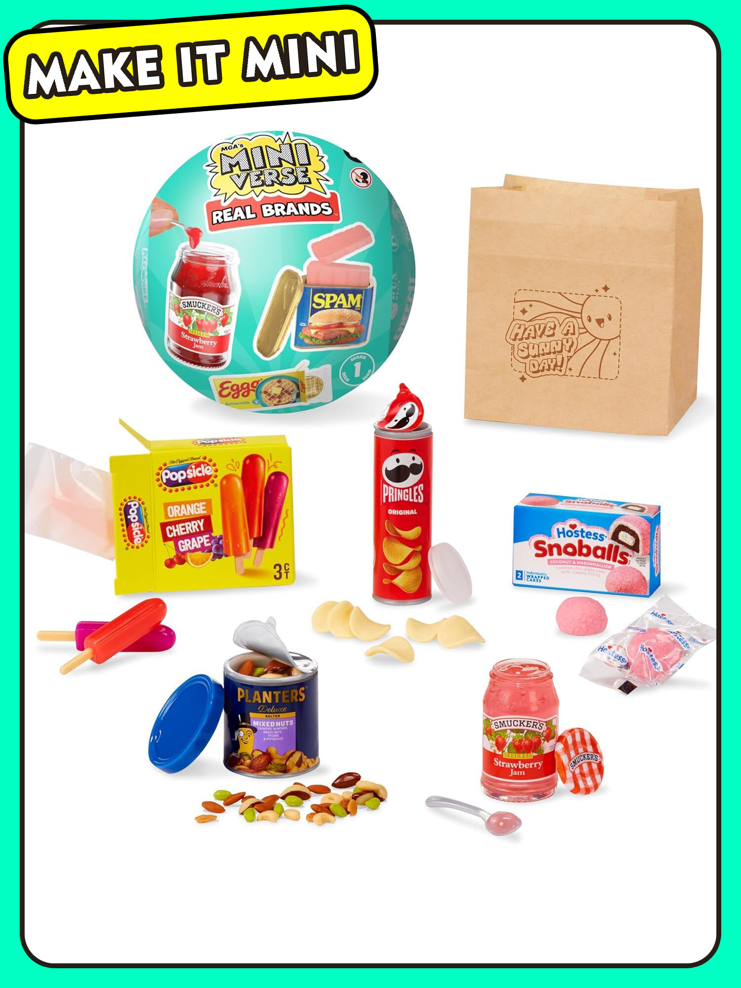 MINI VERSE REAL BRANDS Мини-игрушки для самостоятельного изготовления