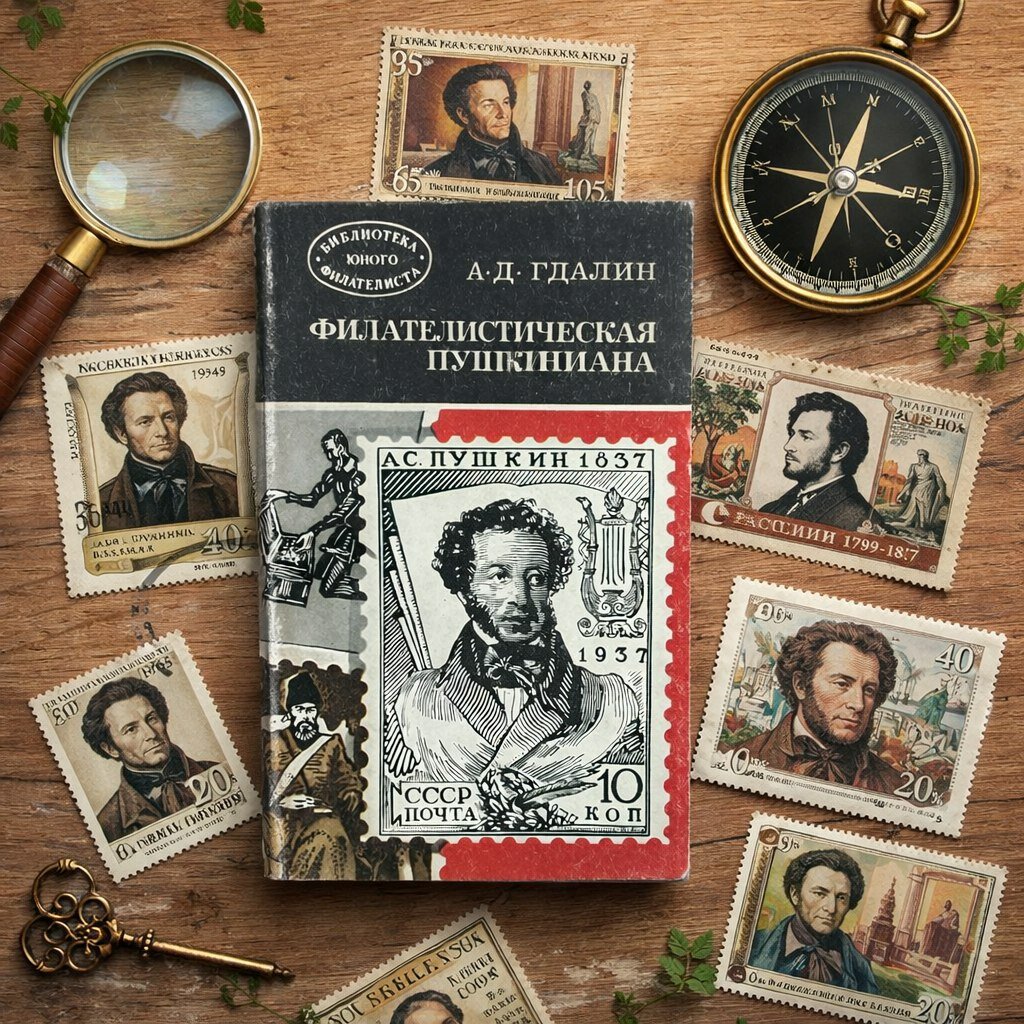 Гдалин Александр Давидович / Филателистическая Пушкиниана. Выпуск 9, 1981