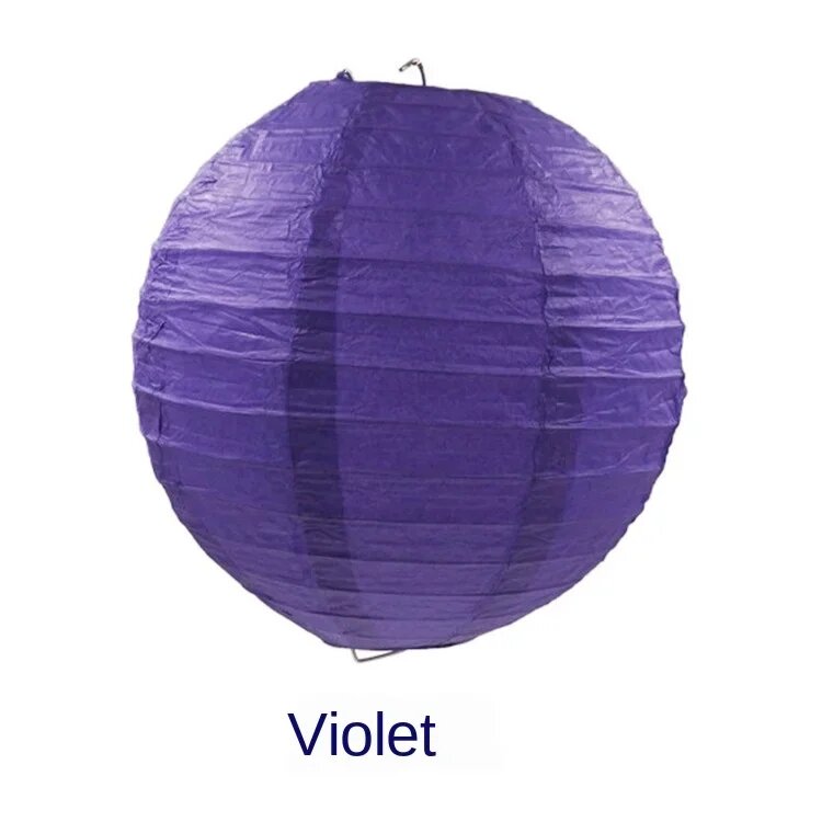 Бумажные фонарики merylover 35 см violet