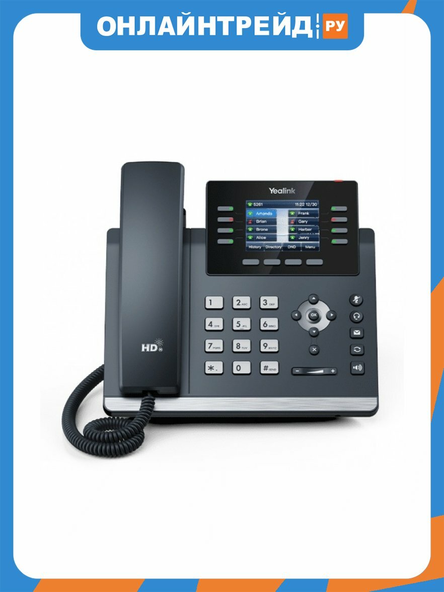 Настольный IP-телефон Yealink SIP-T44U
