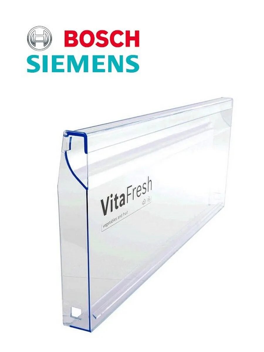 Оригинальная панель VitaFresh холодильника Bosch, Siemens, пластик, прозрачный