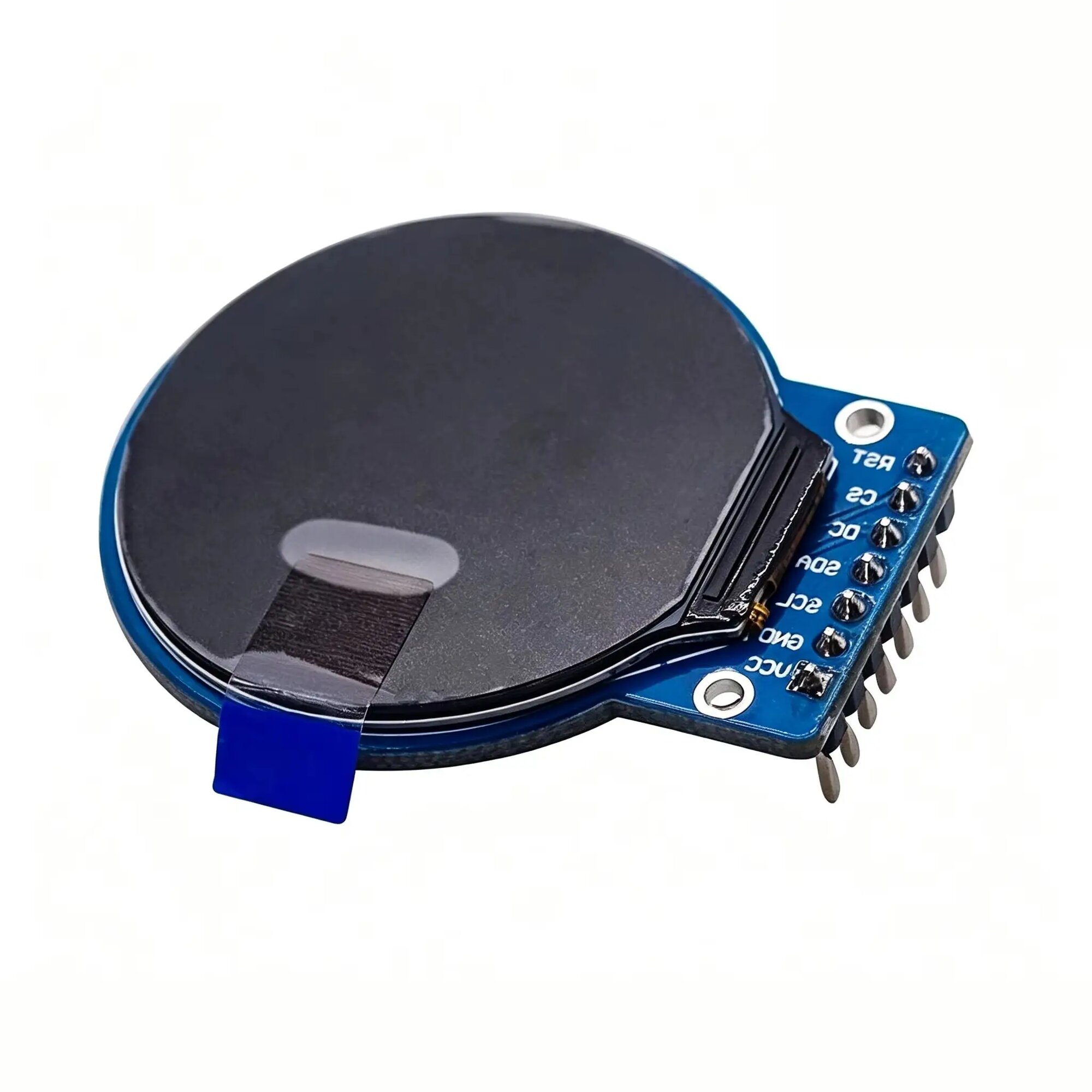 1,28-дюймовый круглый TFT LCD дисплейный модуль 240*240 RGB с круговым экраном, драйвер GC9A01, 4-проводной SPI интерфейс, TFT дисплей для Arduino ES