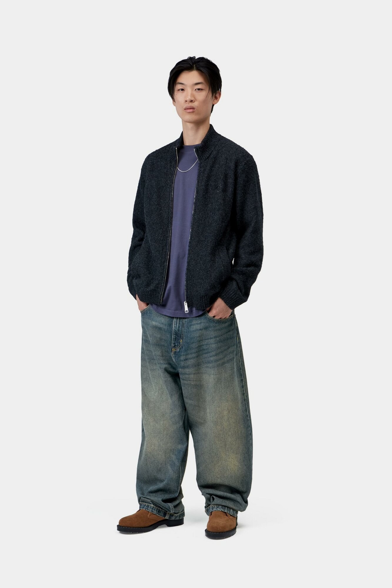 Джинсы Carhartt WIP Brandon Pant, размер L, синий — фото 1