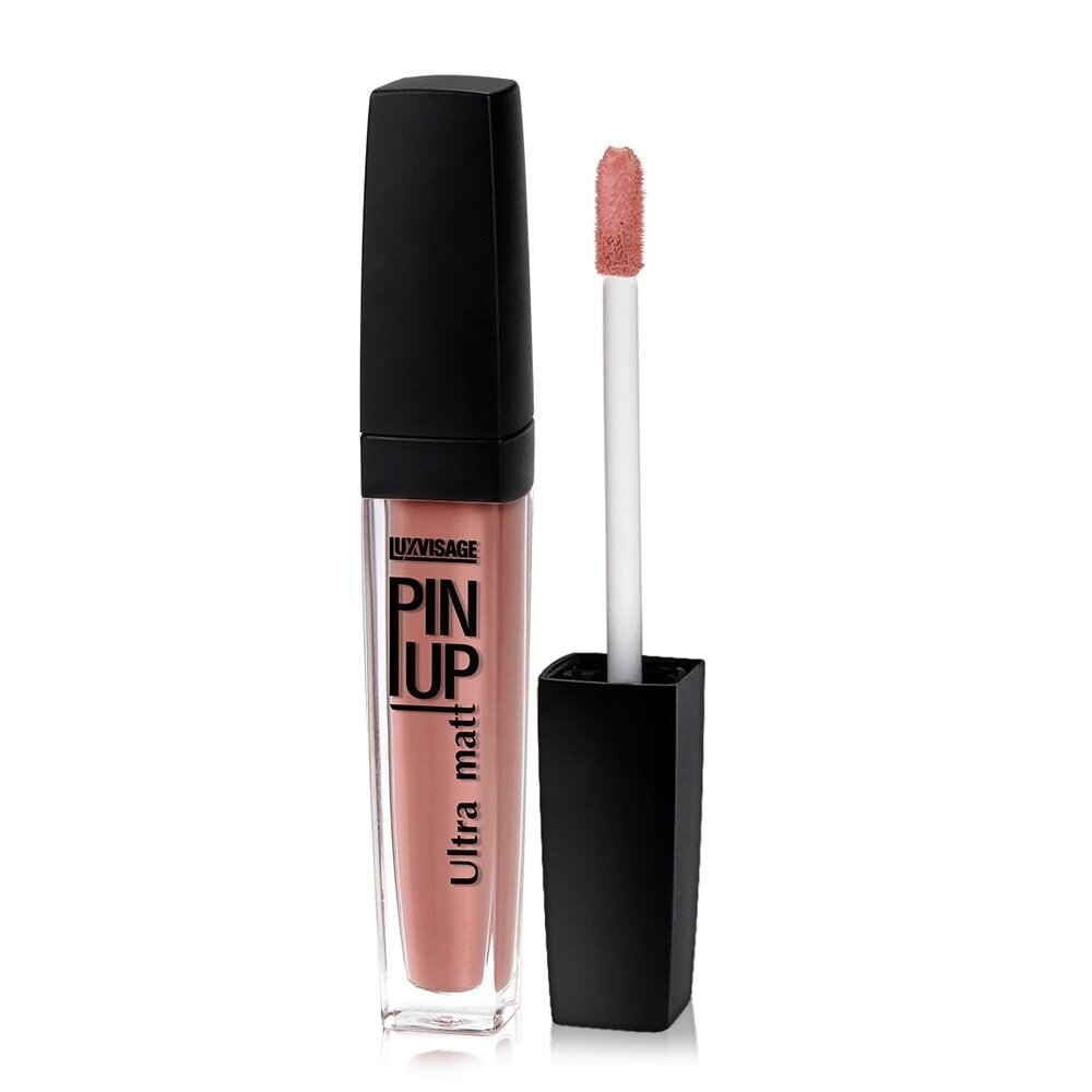 Блеск для губ Luxvisage "Pin Up", Ultra Matt, тон 21, Beige Rose