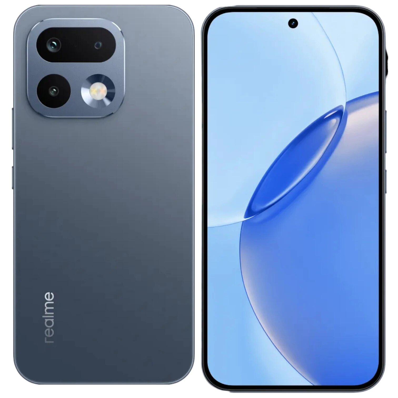 Смартфон realme 16 Pro 5G 12/512 ГБ графитовый, Ростест (EAC), AMOLED, 7000 мАч, стереодинамики