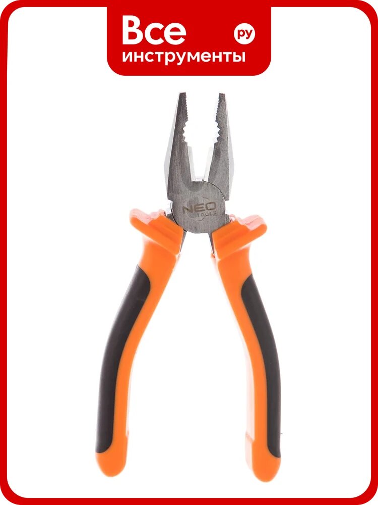 Комбинированные плоскогубцы NEO Tools HEAVY DUTY 160 мм 01-010