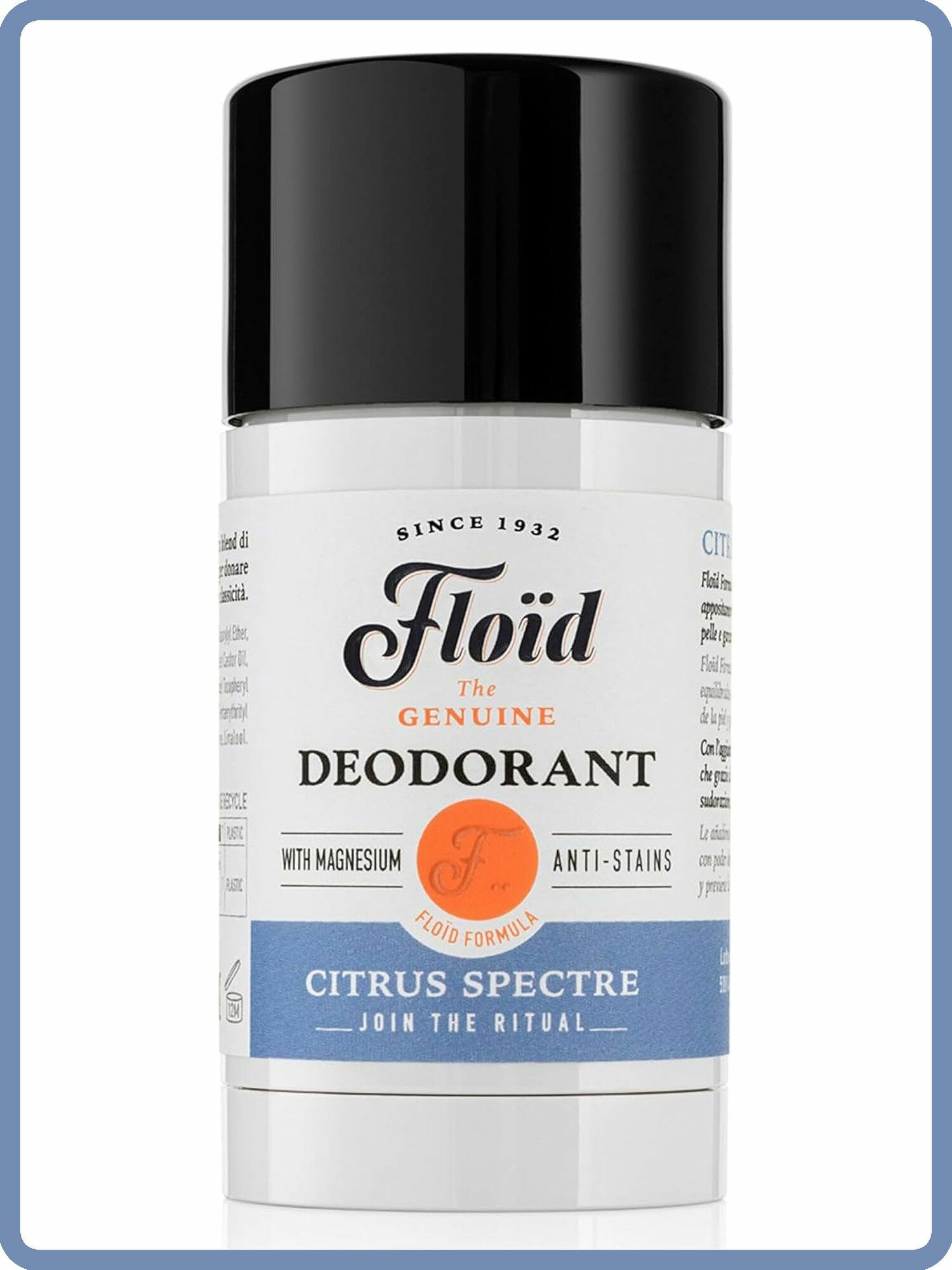 Floid, Citrus Spectre, Мужской Дезодорант Стик, 75мл