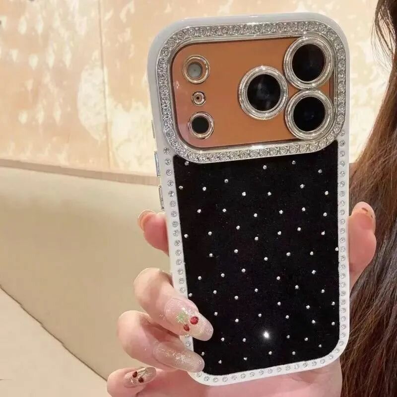 Чехол на iPhone 17 Pro Max со стразами — фото 1