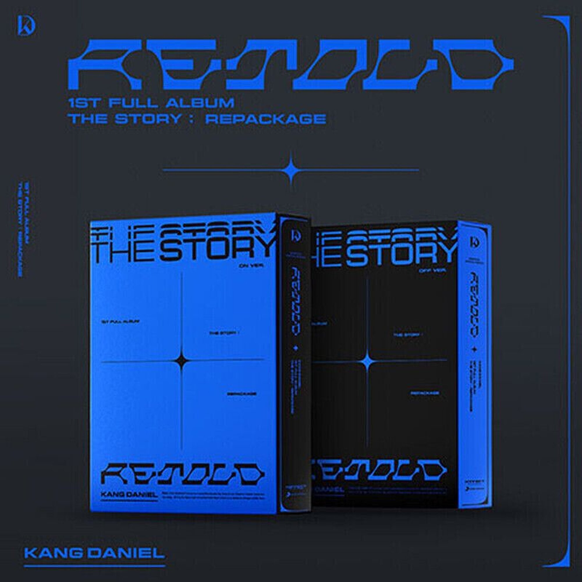 DANIEL KANG - Retold (К-pop, CD + фотокнига, тексты песен, постер, открытка ) Компакт диск