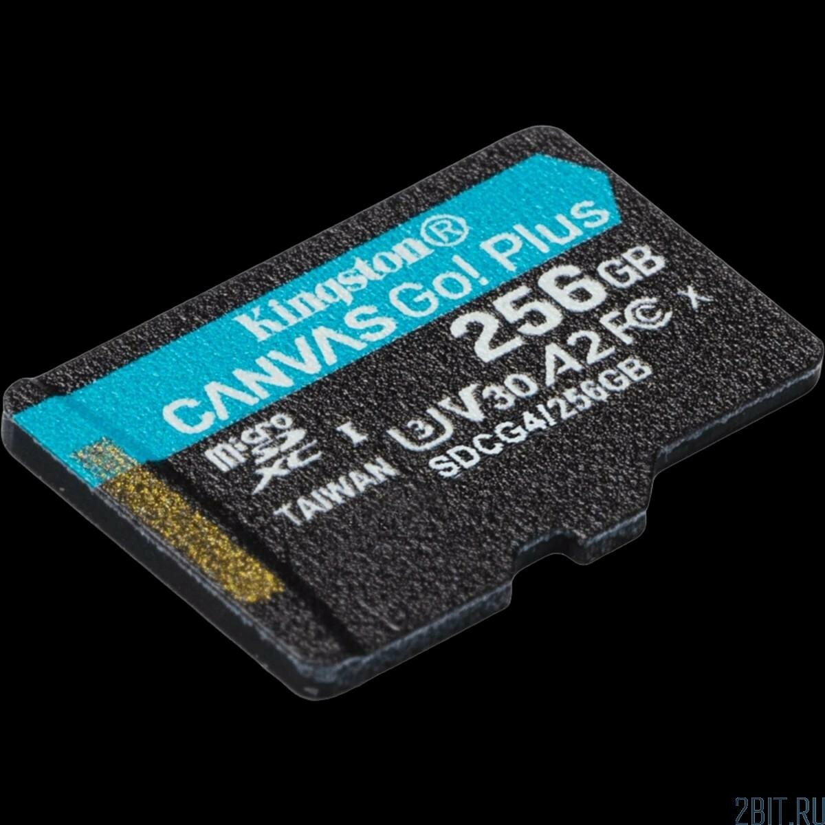 Флеш карта microSDXC 256GB Kingston SDCG4/256GBSP Canvas Go! Plus V10 A2 w/o adapter