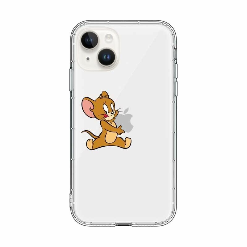 Чехол для iPhone 13 mini Микки Бич силикон прозрачный