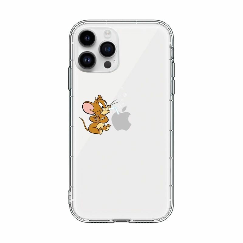 Чехол для iPhone 12 / 12 Pro Микки Бич силикон прозрачный