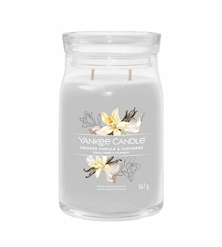Свеча Yankee Candle Smoked Vanilla & Cashmere 567 г