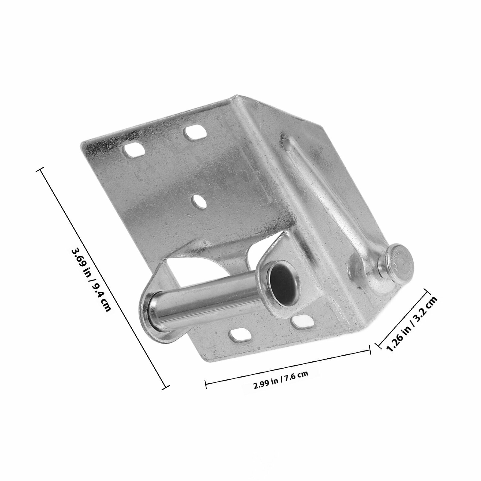 2 Штуки Надёжная Опора Для Ворот Серебристый Цвет 9.40X7.60X3.20Cm