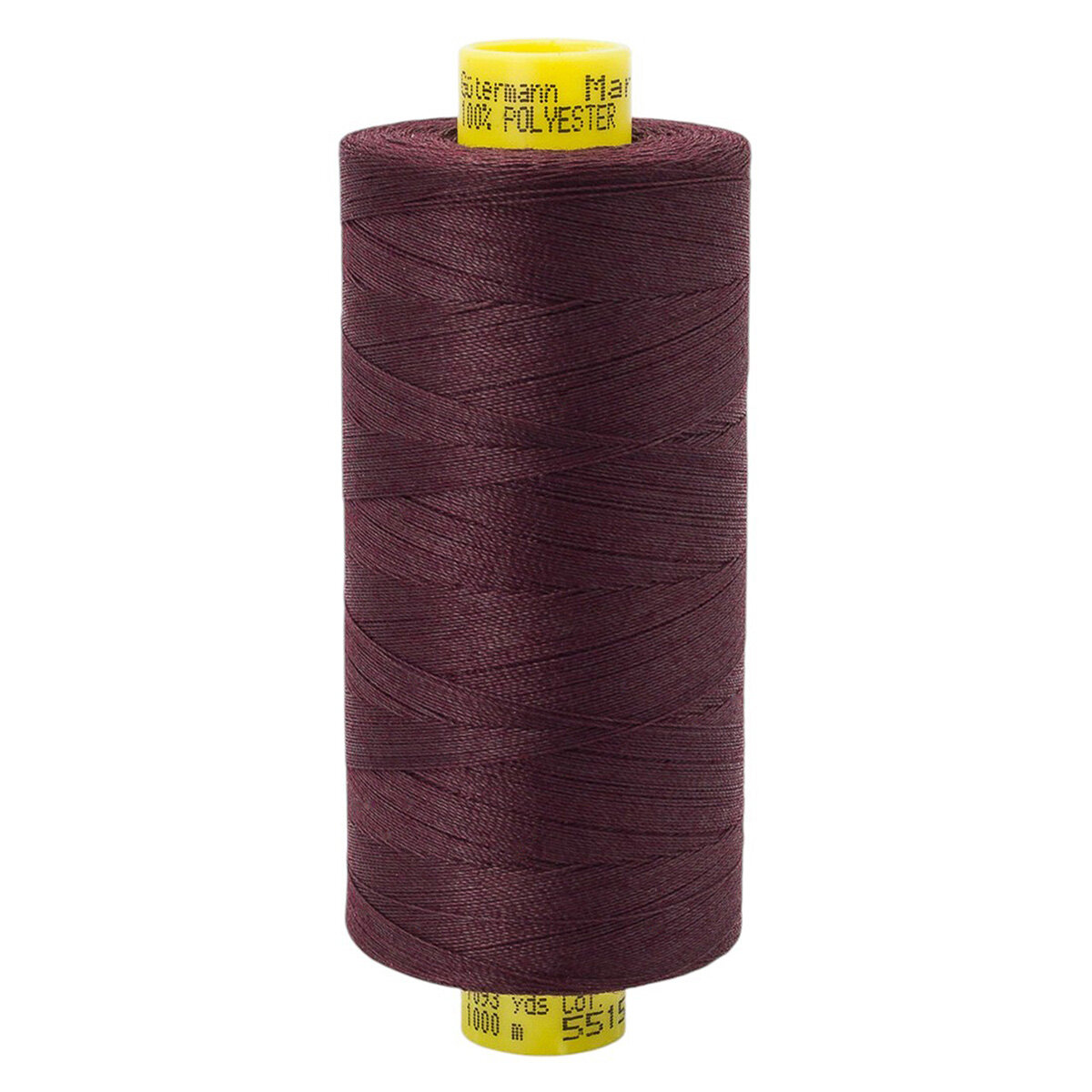 Нитки Mara 120/1000 м универсальные, 100% полиэстер Gutermann 700207 (5515 кофейный), 10 шт