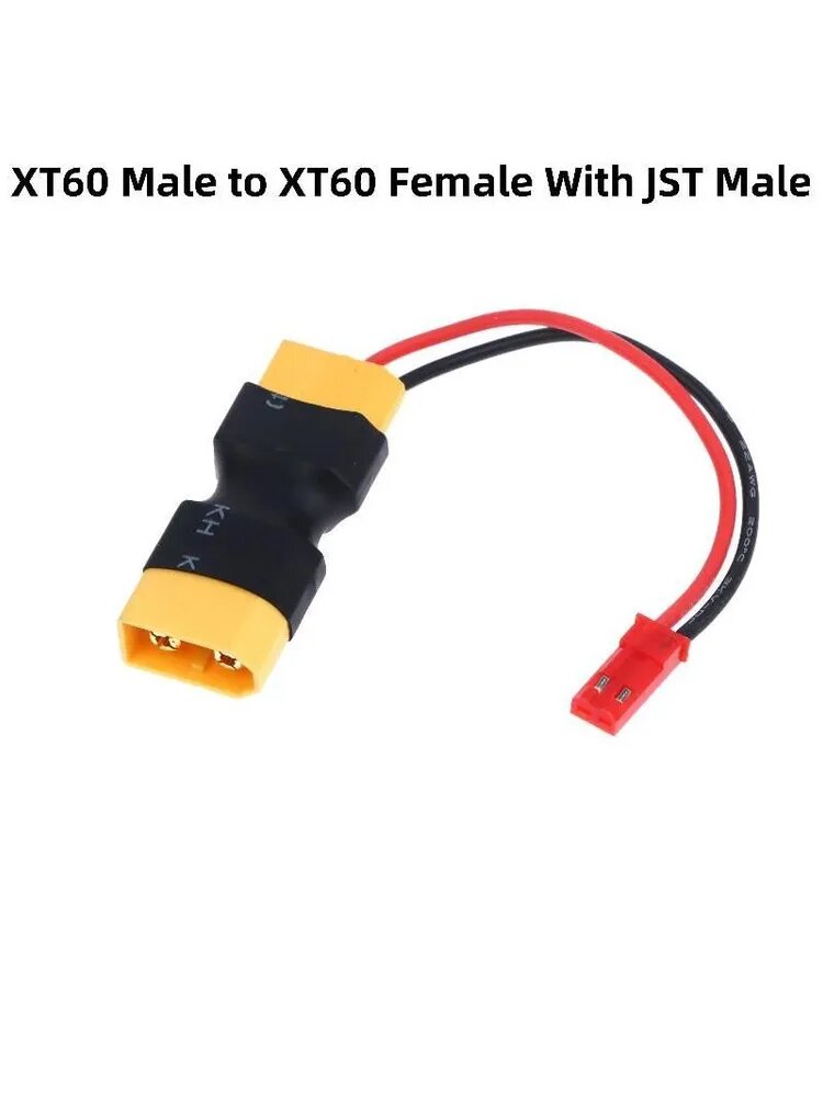 XT60 штекер к женщине JST линия