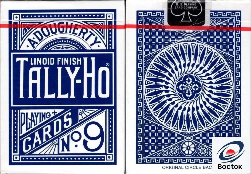 Tally-Ho No.9 профессиональные карты для флоришинга от The United States Playing Card Company