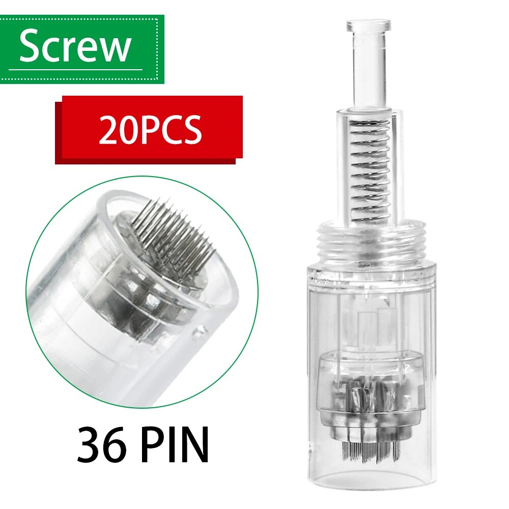 Картриджи для микронидлинга 36 pin, 20 шт, Screw
