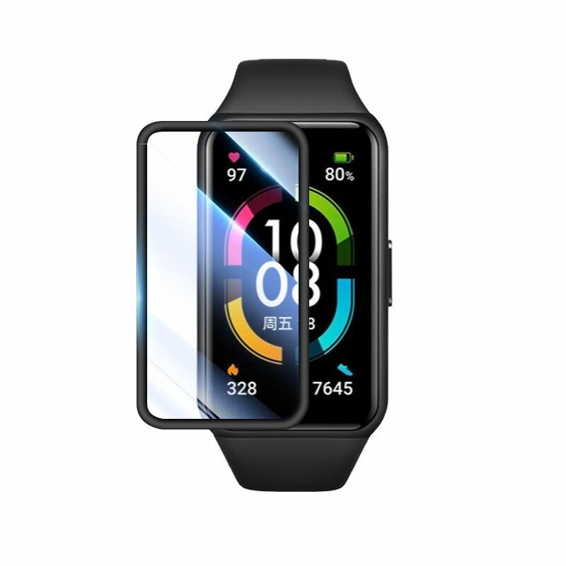 Защитная Пленка гелевая для Huawei Band 8, Защитная пленка для экрана смарт-часов Huawei Band 8 ( 2 шт. )