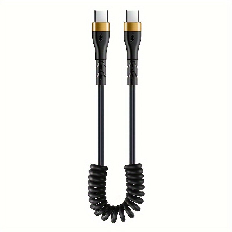 Кабель USB Type-C - Type-C сверхбыстрой зарядки 120W Super Fast Charging, PD, плоский силиконовый разъем, Male to Female, режим USB Power, ≤36В, без аккумулятора, для iPhone 15, Xiaomi, 1м