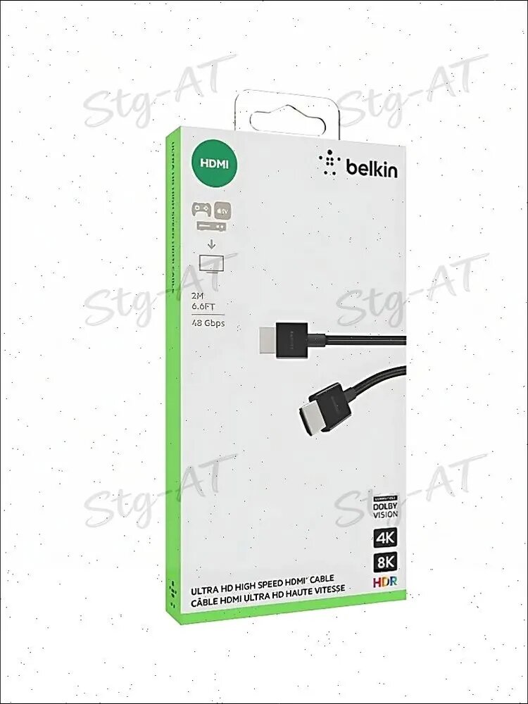 Belkin Кабель для мобильных устройств, 2 м, черный матовый