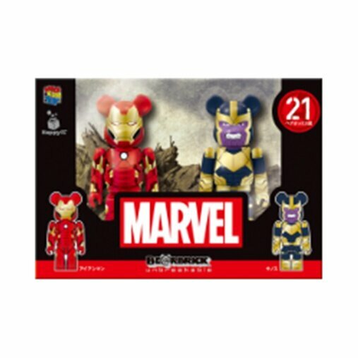 BE@RBRICK Коллекция Marvel Кукла Счастливый Draw 2021 Халкбастер Слепые коробки 100% 400%