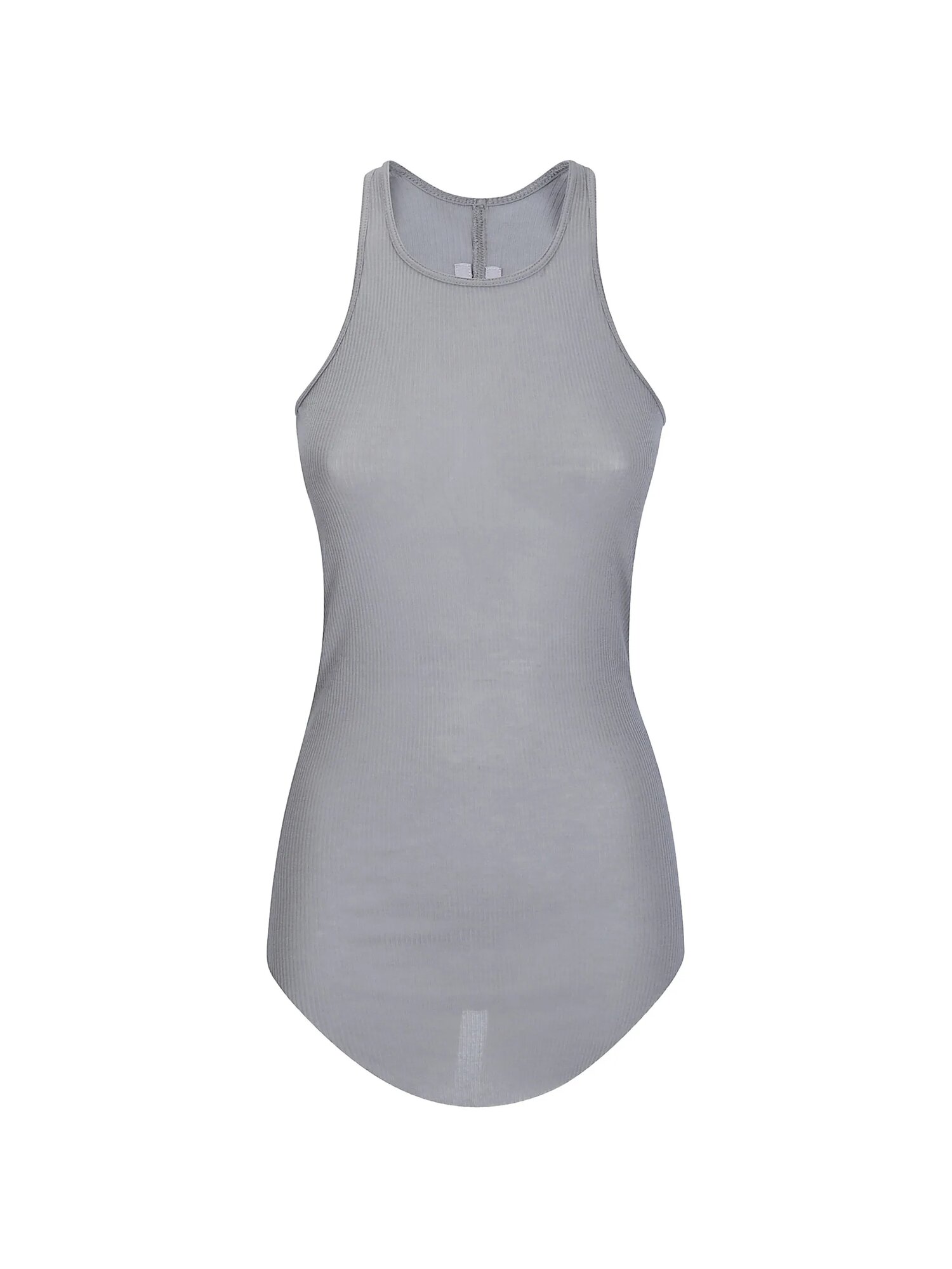 Топ Basic ribbed-knit tank top