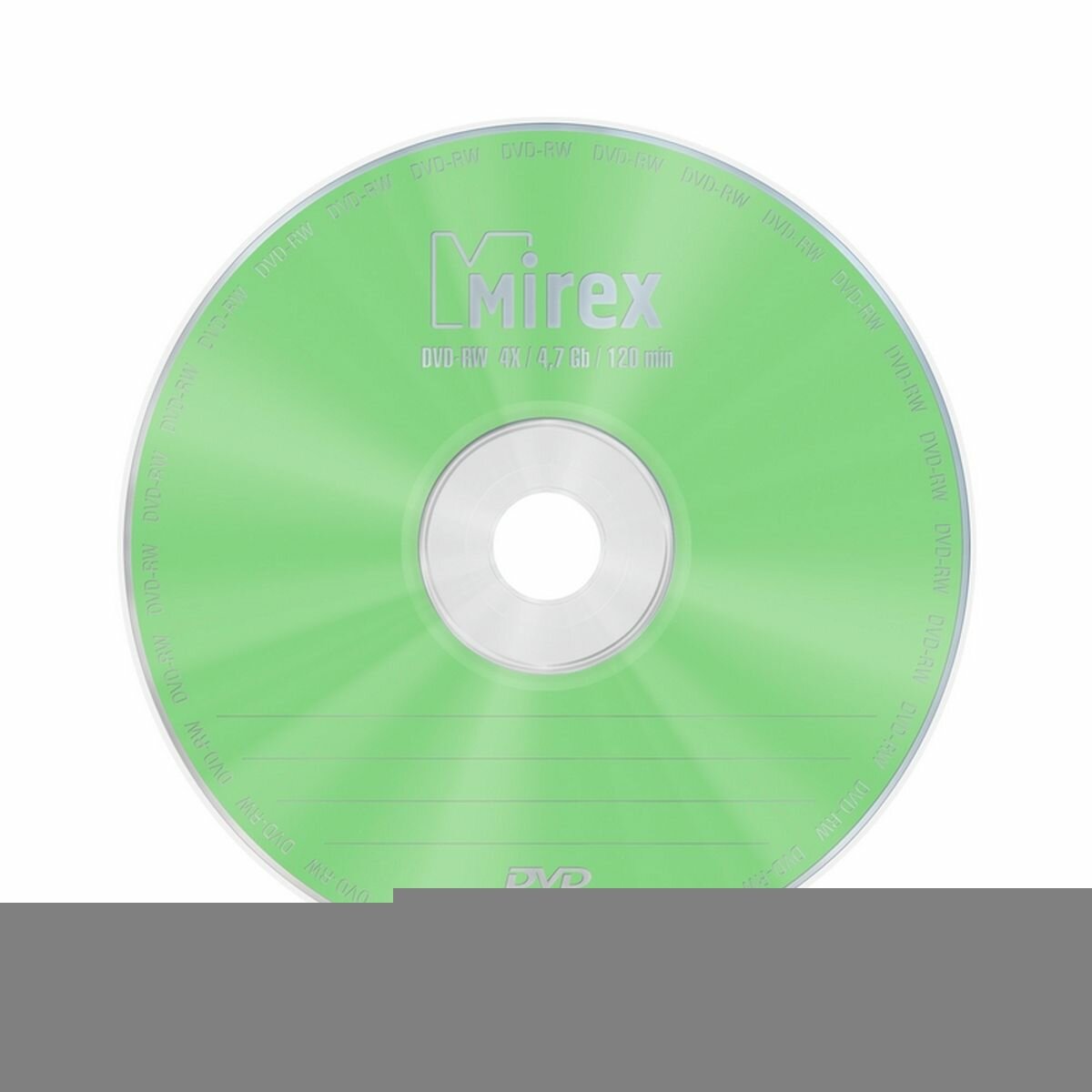 Оптический диск DVD-RW Mirex 4.7Gb, 4x, cake box, 25шт. (UL130032A4M), 12 уп.