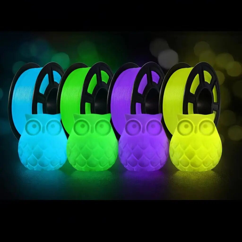 Светящийся TPU-филамент для 3D-печати, Color: TPU glow 4colors