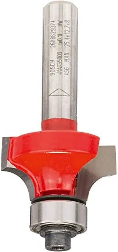 Фреза закругляющая Bosch Expert for Wood 2 608 629 374 для ручного фрезера, 25,4 мм, R6,35 мм, хвостовик 8 мм